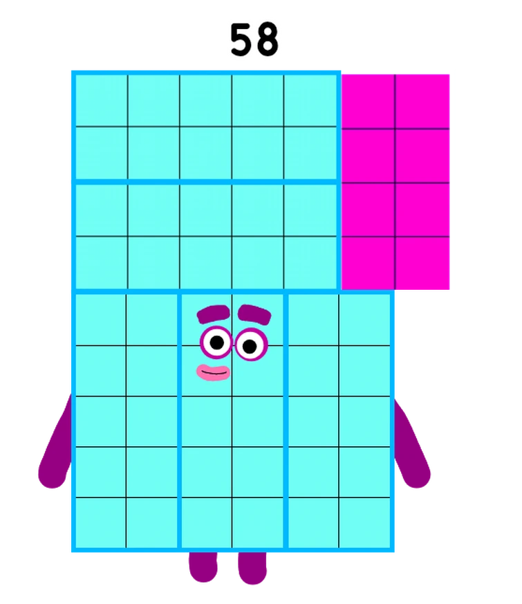 Blue Level Five Numberblocks Characters | Fandom