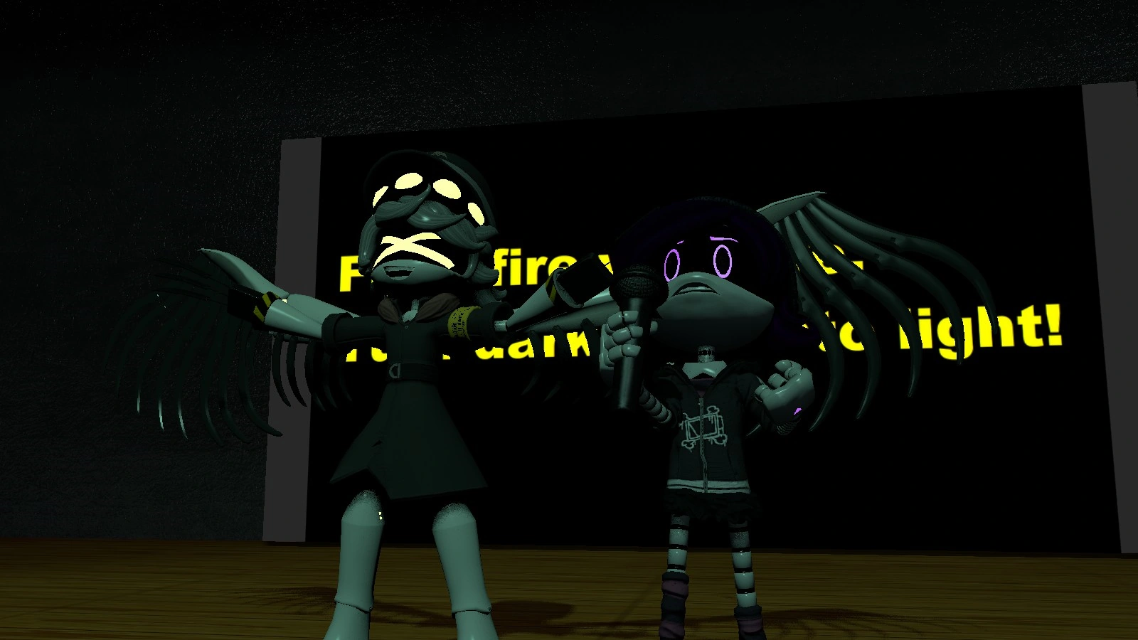 Uzi and N's singing karaoke! | Fandom