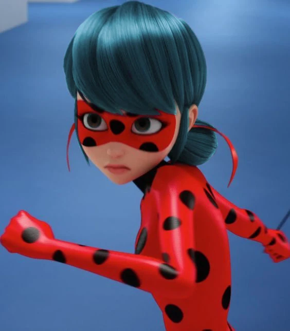 Ladybug with blue hair and brown eyes | Fandom