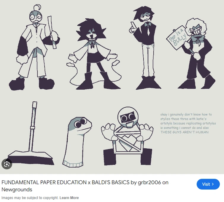 guys i found baldi basics but fundamental paper education | Fandom