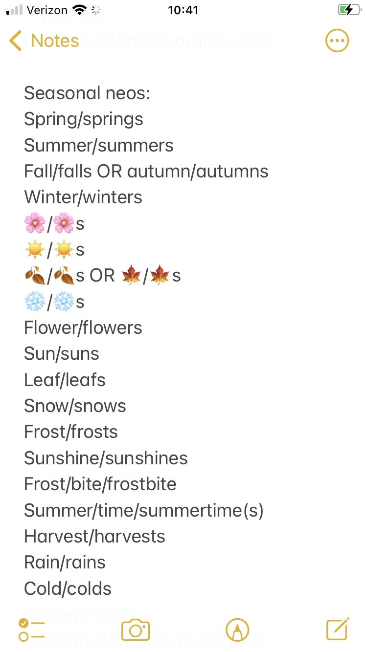 Seasonal neos!!! | Fandom