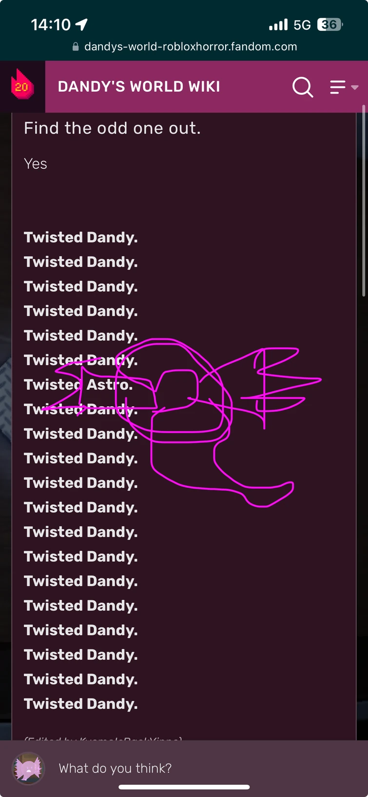 Find the odd one out. | Fandom