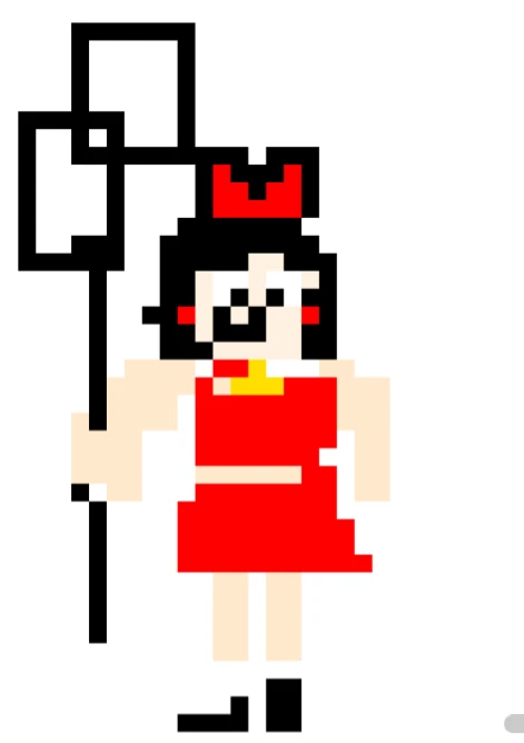 Reimu pixel art | Fandom