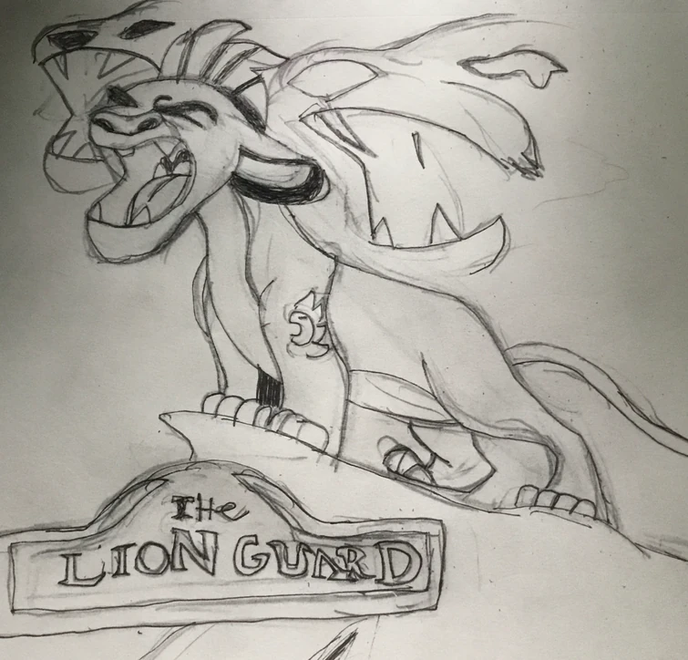 Kion Roars With Lion Elders from the past drawing | Fandom