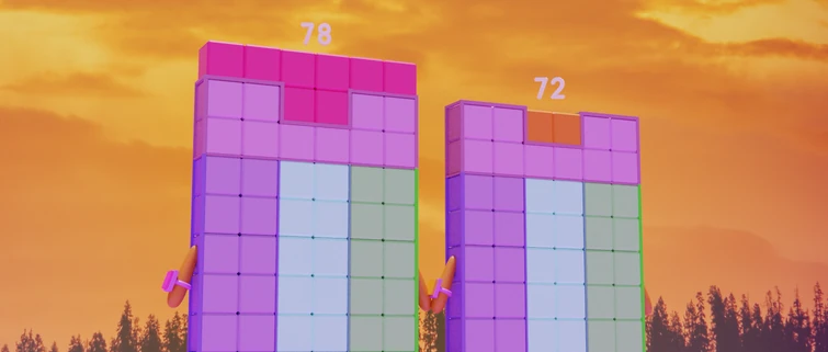 The Numberblocks Movie (2026) Image | Seventy Two and Seventy Eight ...