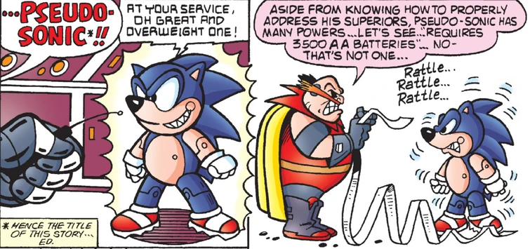 Reviewing selected Michael Gallagher Stories: Pseudo-Sonic | Fandom