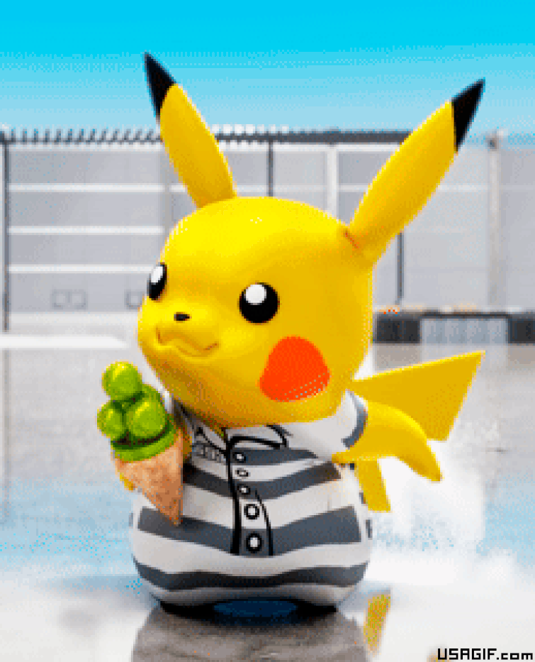 Pikachu lick ice cream | Fandom
