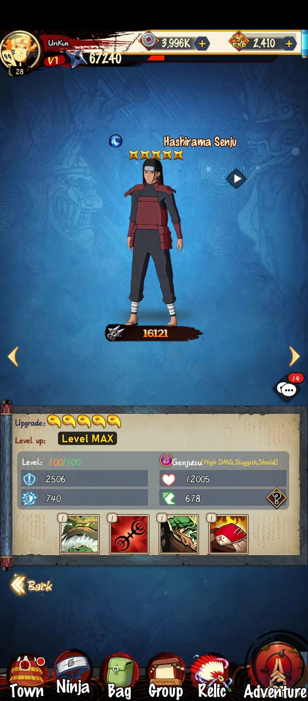 Hashirama Senju (First Hokage) - (Genjutsu - Water) | Fandom