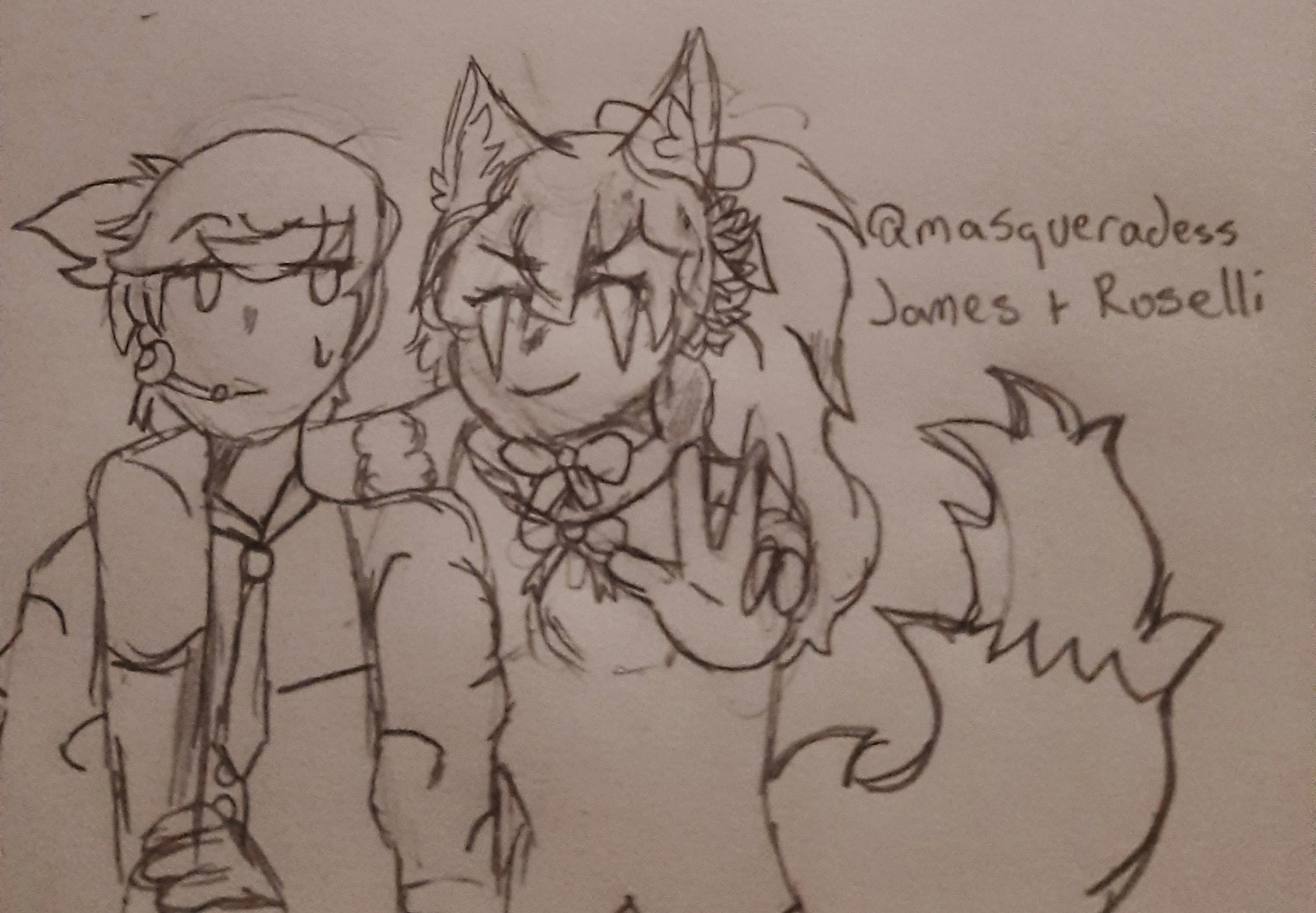 James (night guard oc) + Roselli (animatronic oc) | Fandom