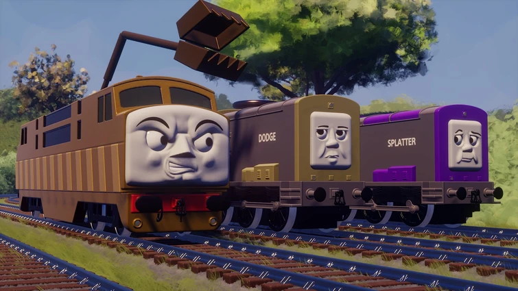 Diesel 10 and Splodge | Fandom