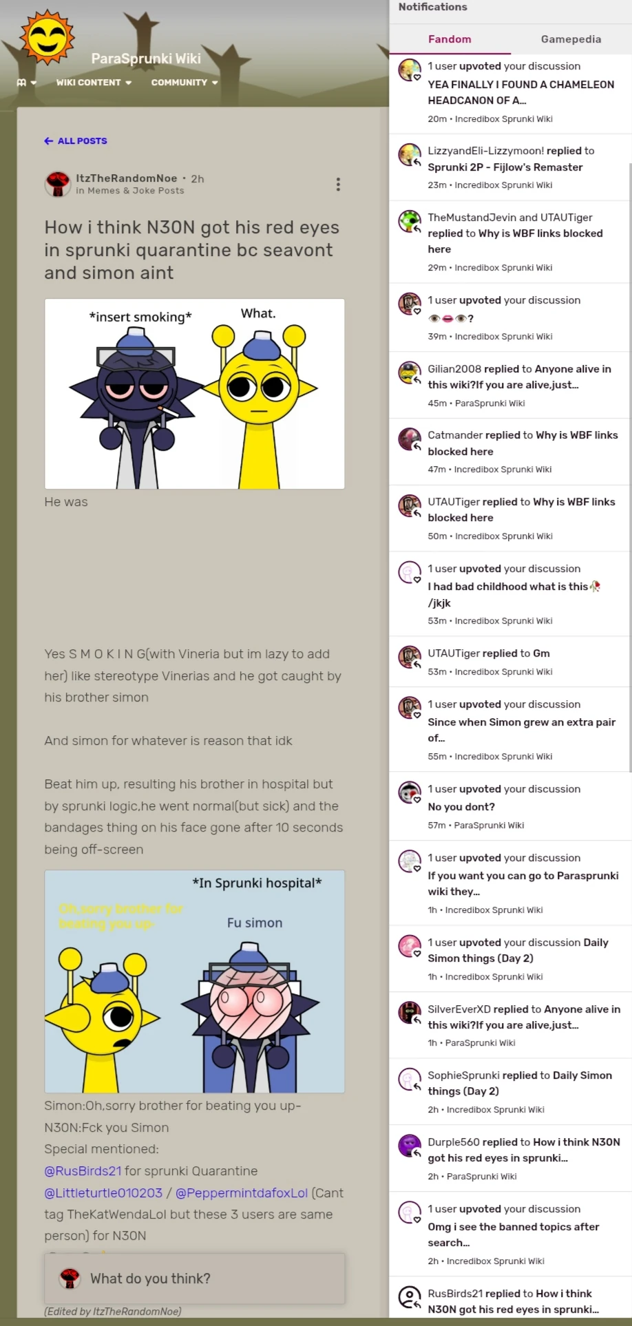 Nvm i like when my notification explodes(fr) | Fandom