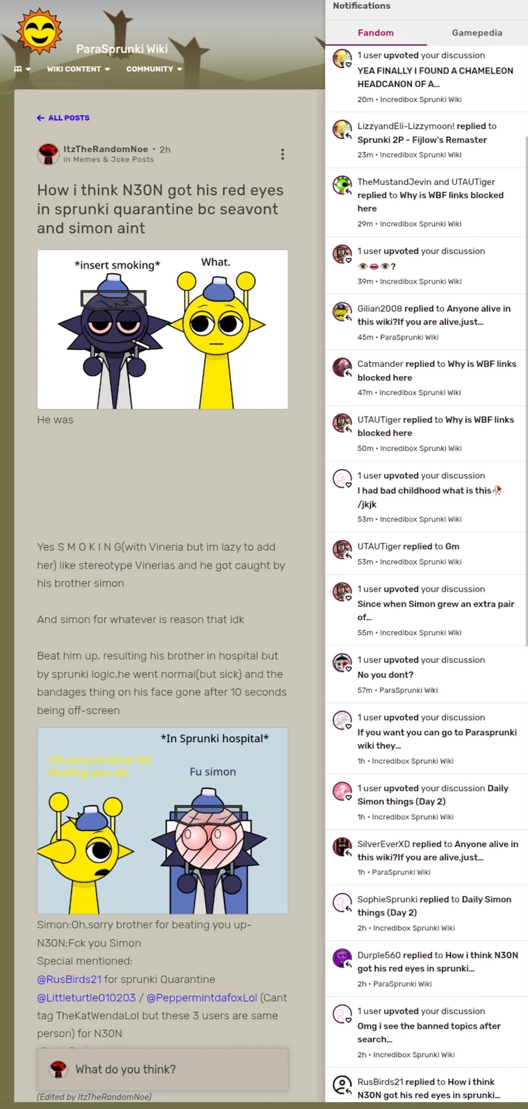 Nvm i like when my notification explodes(fr) | Fandom