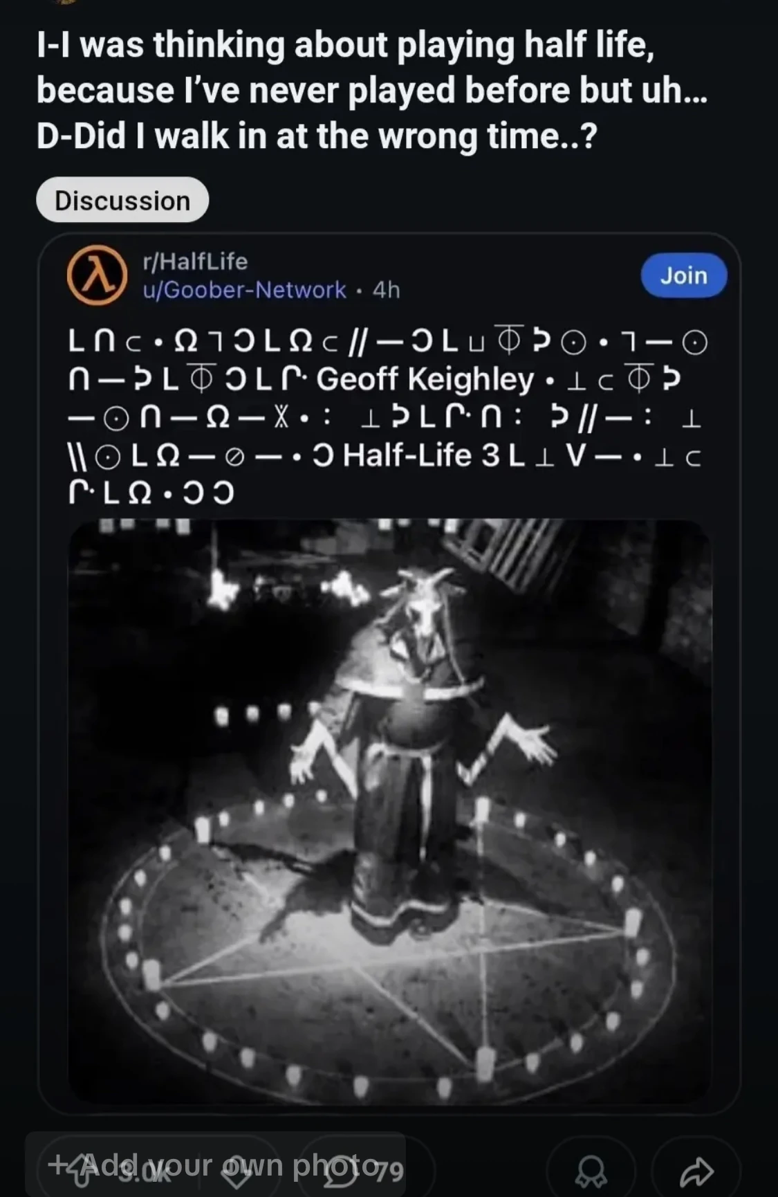 half life reddit is lowkey losing it after game awards | Fandom