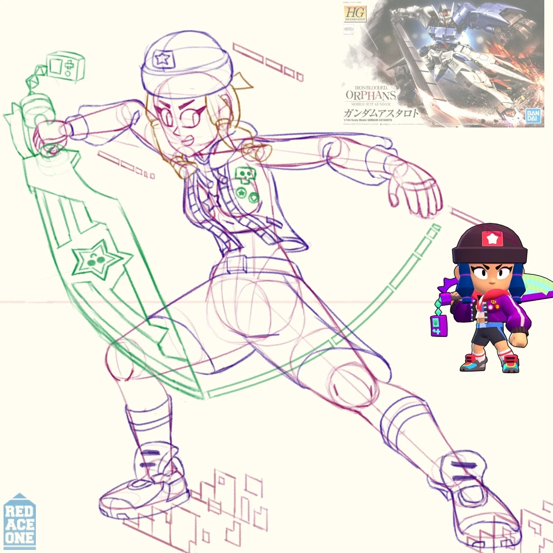 I made a Sketch Of Heroine Bibi | Fandom