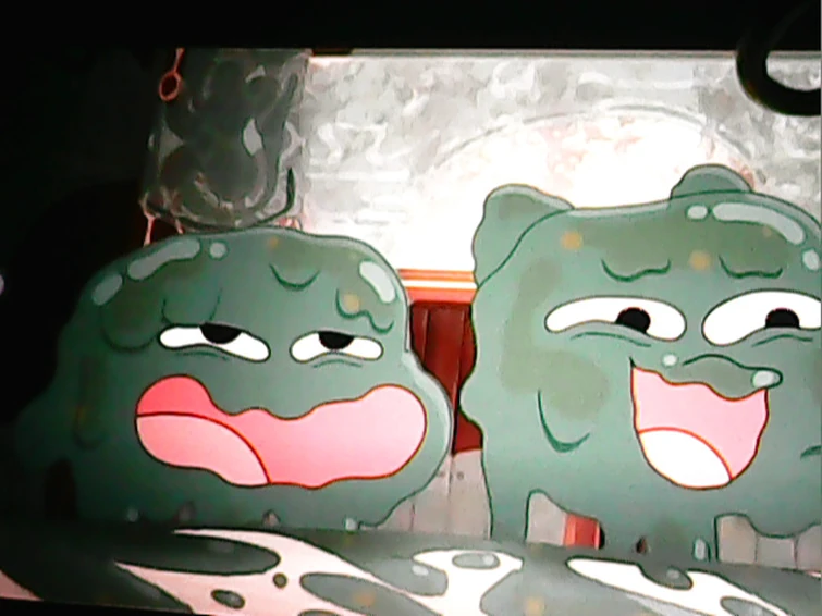 CAN YOU EXPLAIN WHY IS DARWIN'S MOUTH TURNED INTO GUMBALL'S MOUTH IN ...