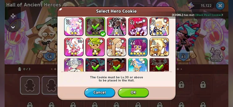Which cookie's should I put in the Hall of Ancient Heroes? | Fandom