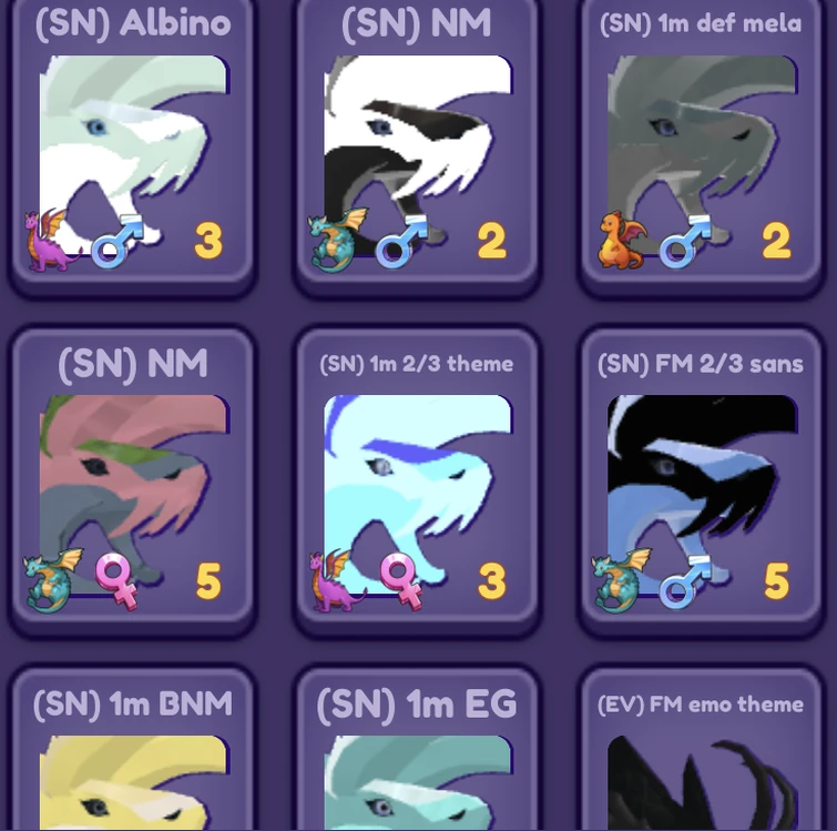 LF defaults/BFT dragons and trading stuff | Fandom