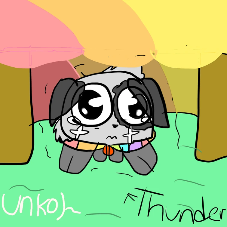 Pebble(my au) during a thunderstorm | Fandom