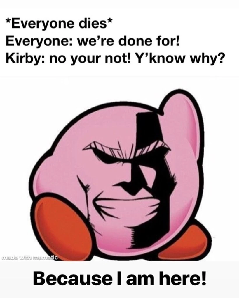 Look at this mha and kirby crossover meme | Fandom