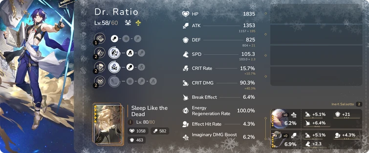 Post your Dr. Ratio builds | Fandom