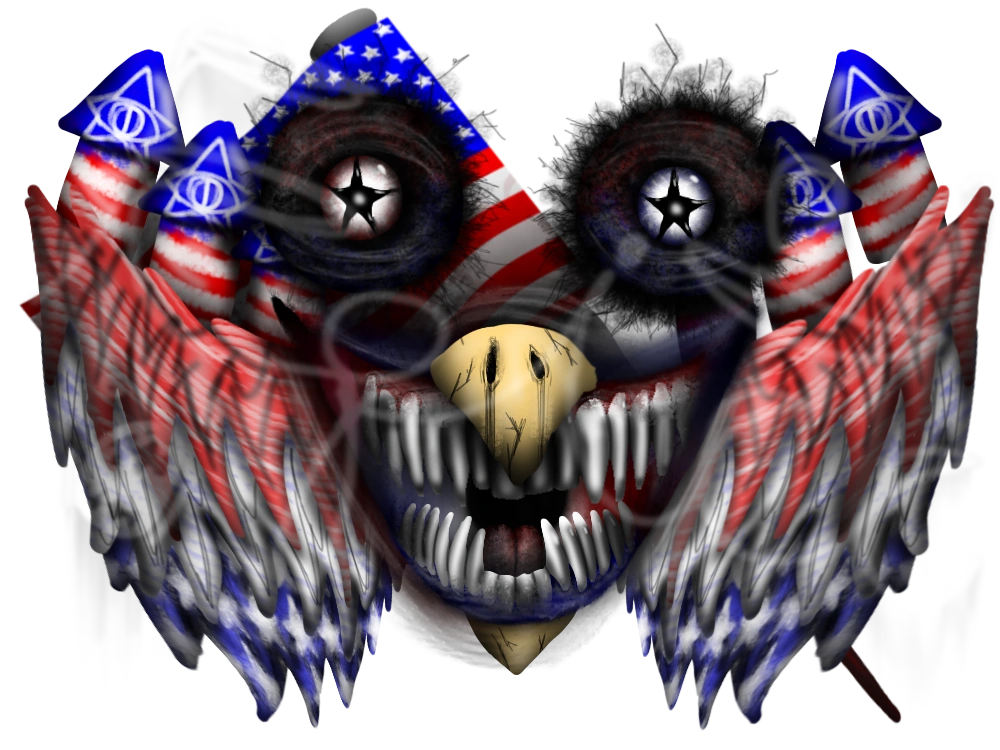 Made a 4th of July entity because it's the 4th of July, and because why ...