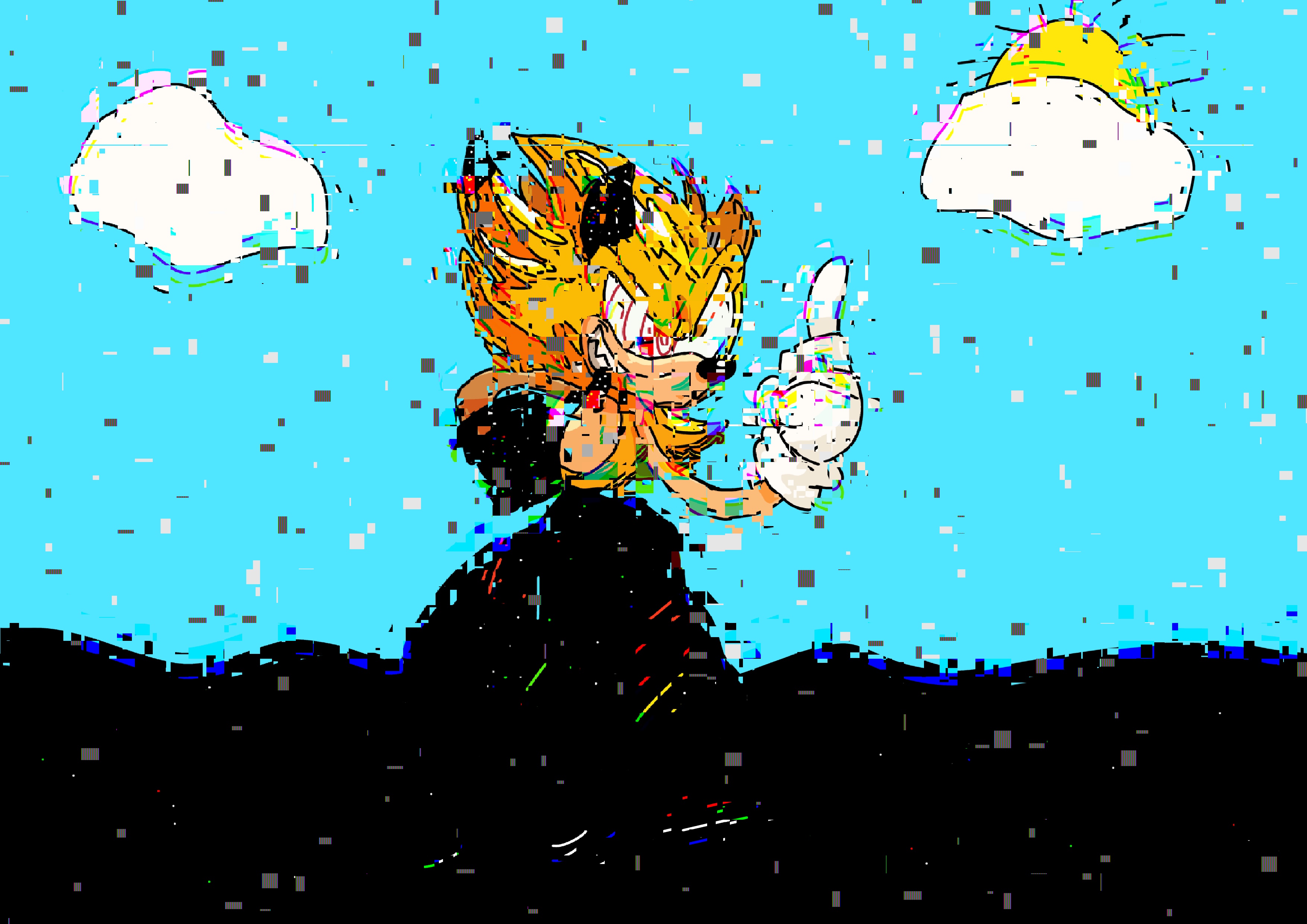 Pibbified Fleetway Super Sonic artwork | Fandom