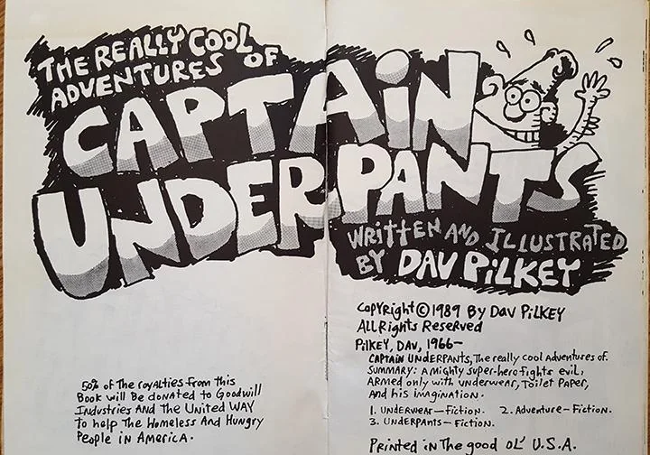 Guy on reddit has the Prototype Captain underpants comic and shared new ...