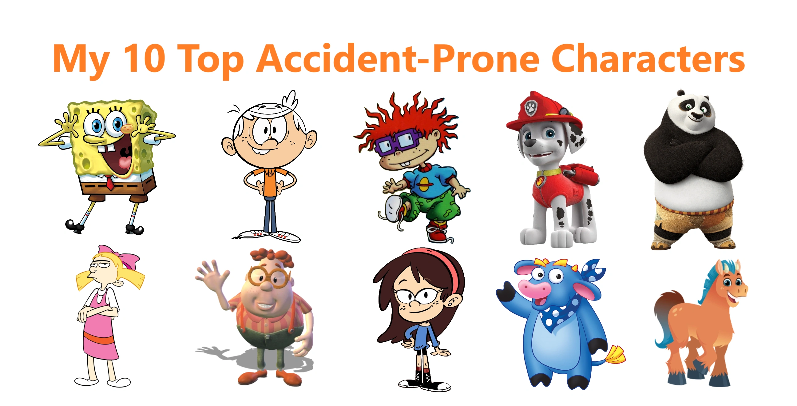 My 10 Top Accident-Prone Characters | Fandom