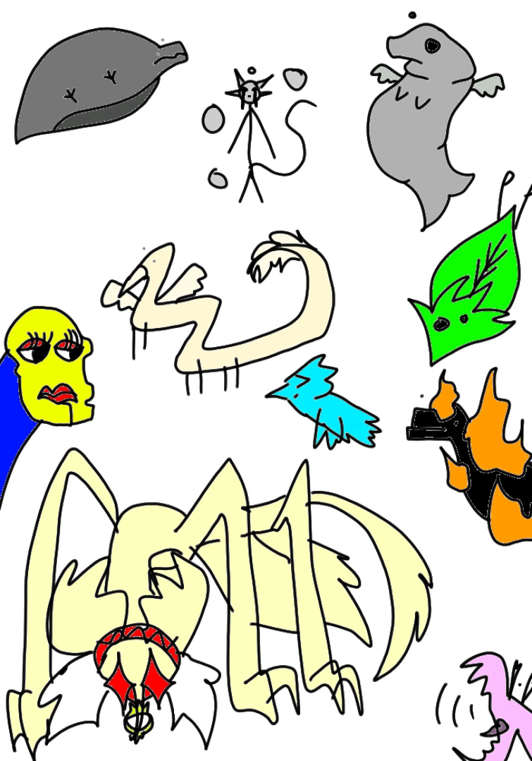 Cursed Creature Drawings Pt.2 ( Click for full ) | Fandom
