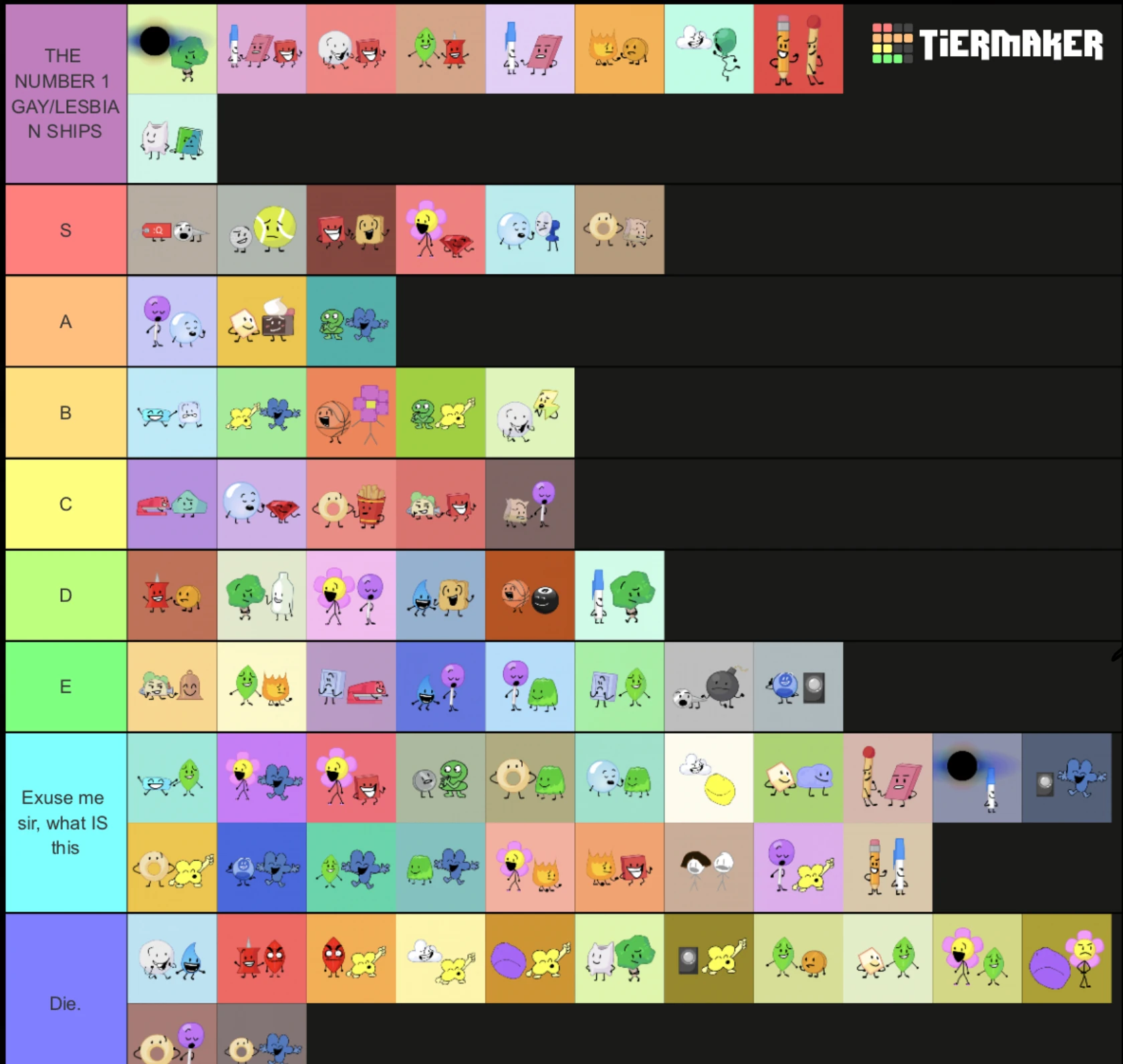 UPDATED BFB SHIP TIER LIST (MY OPINION) | Fandom