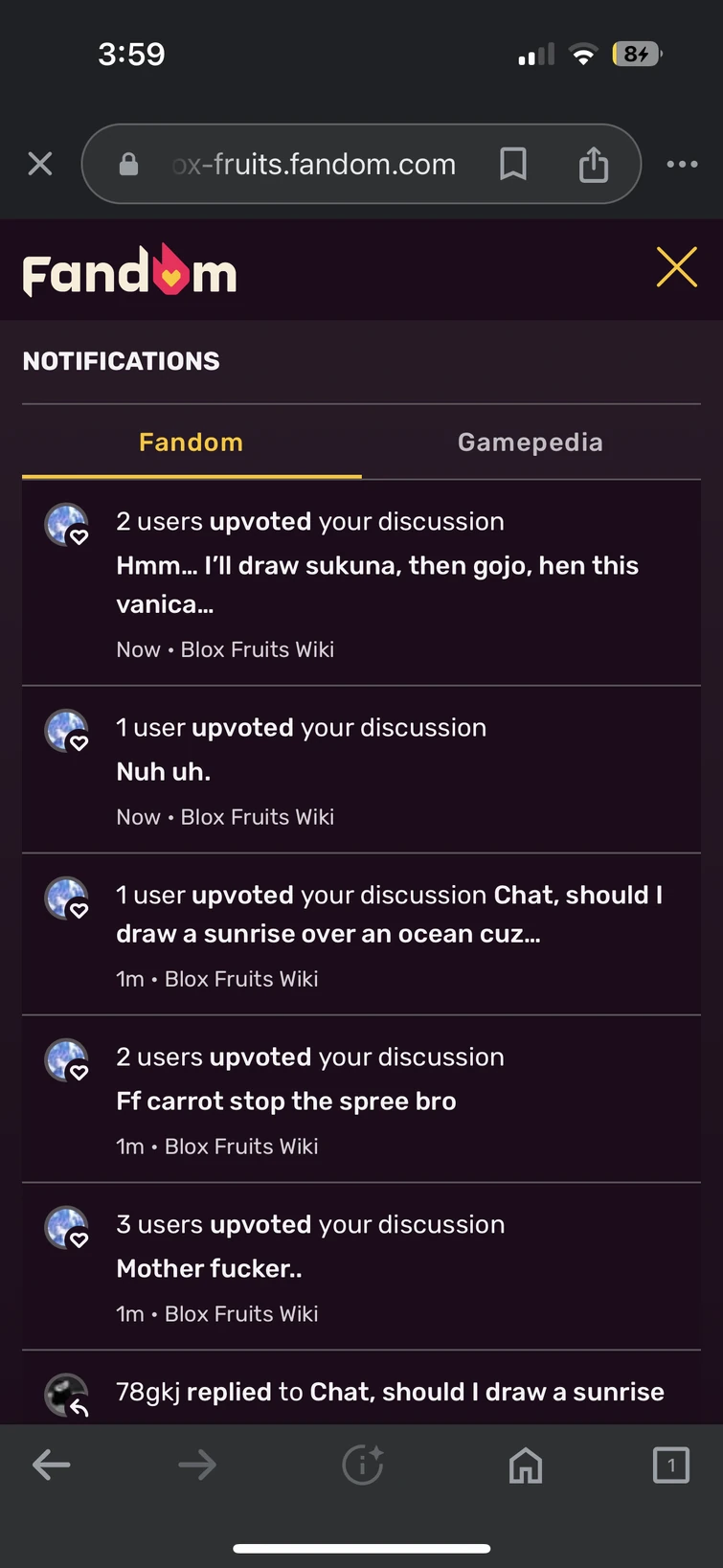 Keep yourself safe. | Fandom