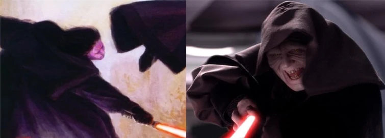 Dark Empire Palpatine Vs Sarasu Taalon | Fandom