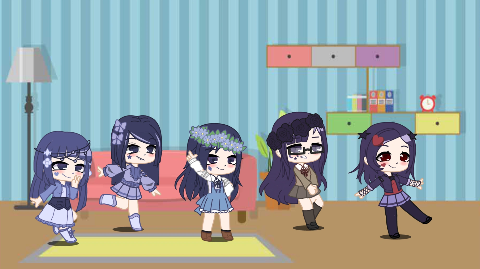 I made my top 5 cures in gacha club :) | Fandom