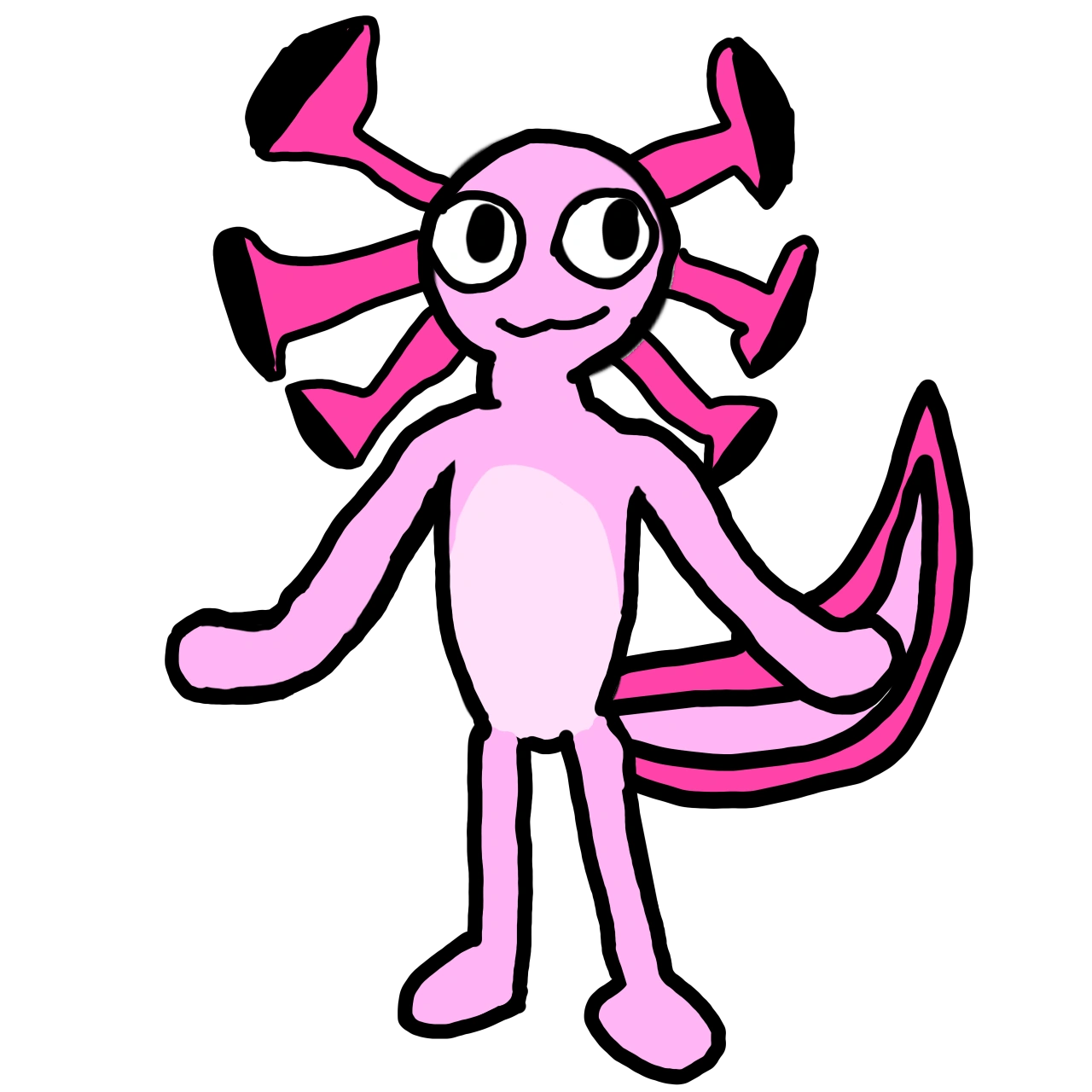 I drew one of my fanmade msm characters on my phone... | Fandom