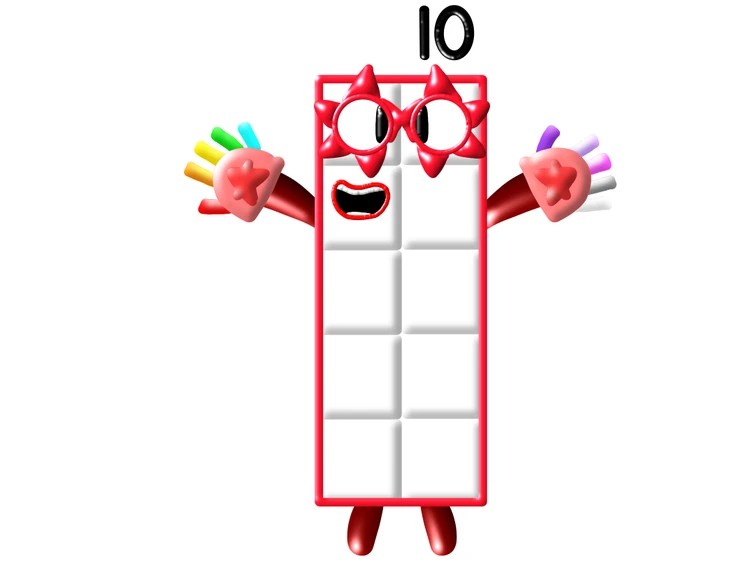 Some shiny numberblocks i made | Fandom
