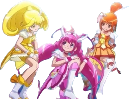 Cure happy, cure sunny and cure peace in no background | Fandom