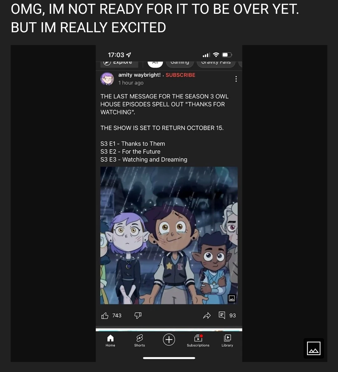 Yaaaaay... (goodbye Owl House) | Fandom