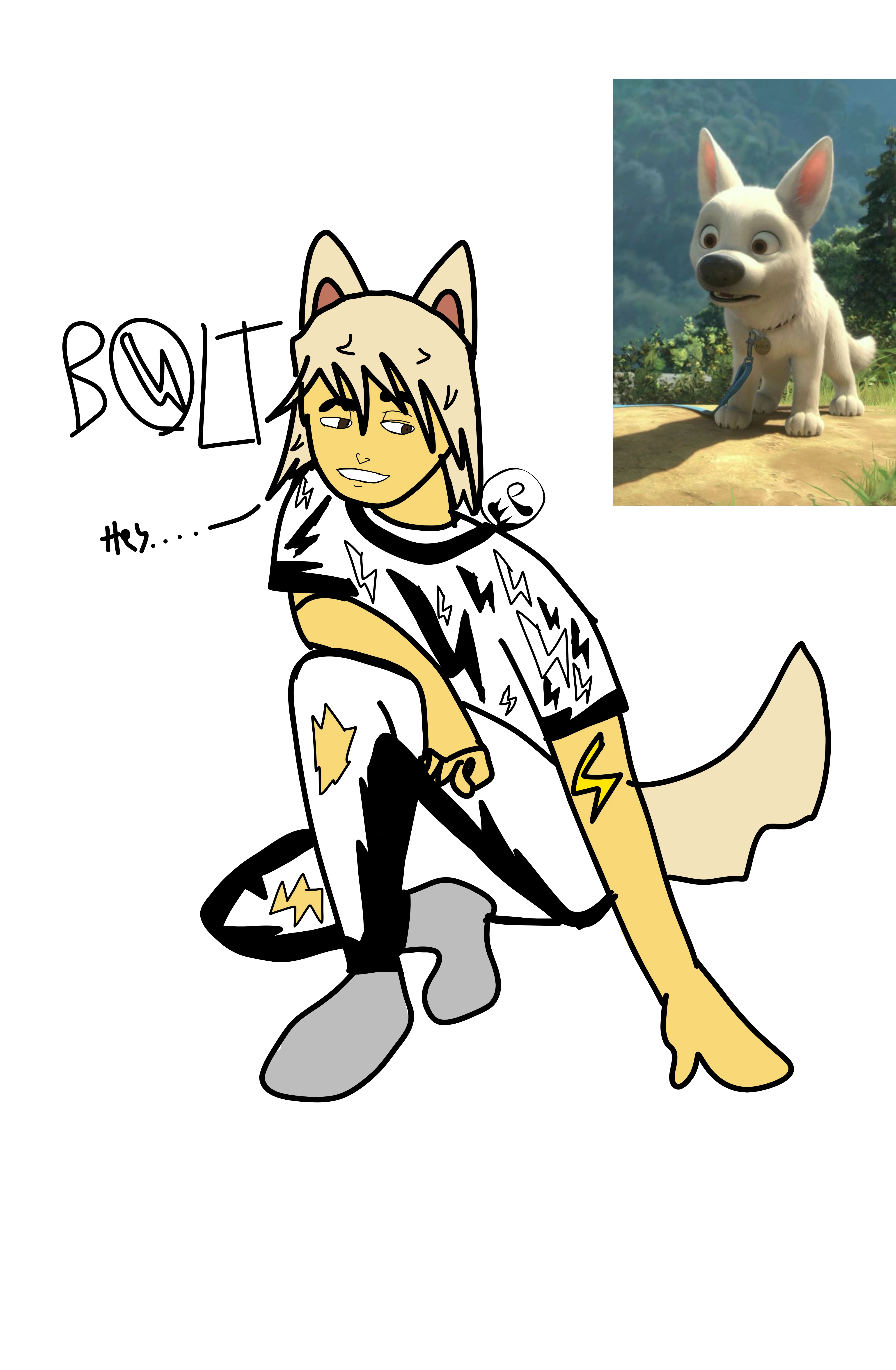 Bolt Human(oid) design | Fandom