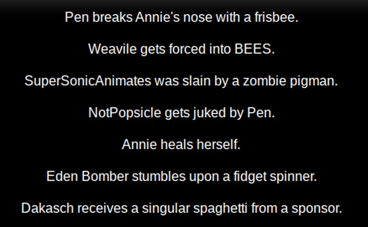 BFDI Wikian Hunger Games - Day 1 | Fandom