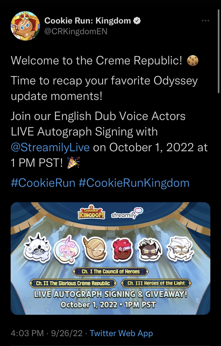 Heard you like the crème republic so we’re doing the crème republic ...