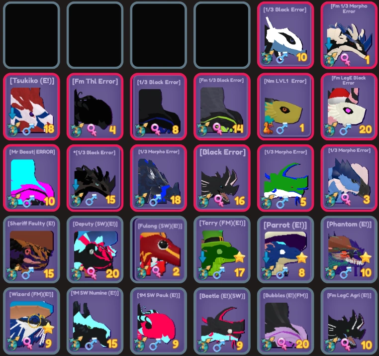 50 Error colours! | Fandom