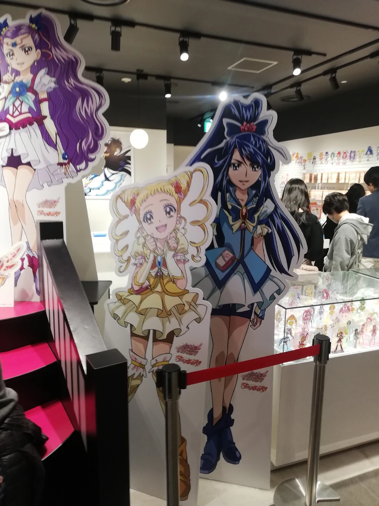Yes! Pretty Cure 5 GoGo! Members' stands set in Pretty Store Shibuya today! | Fandom