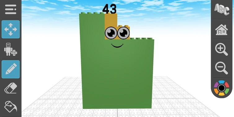 My own Numberblocks (41-49) | Fandom