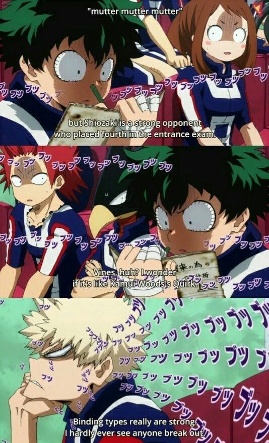 Muttering Deku | Fandom