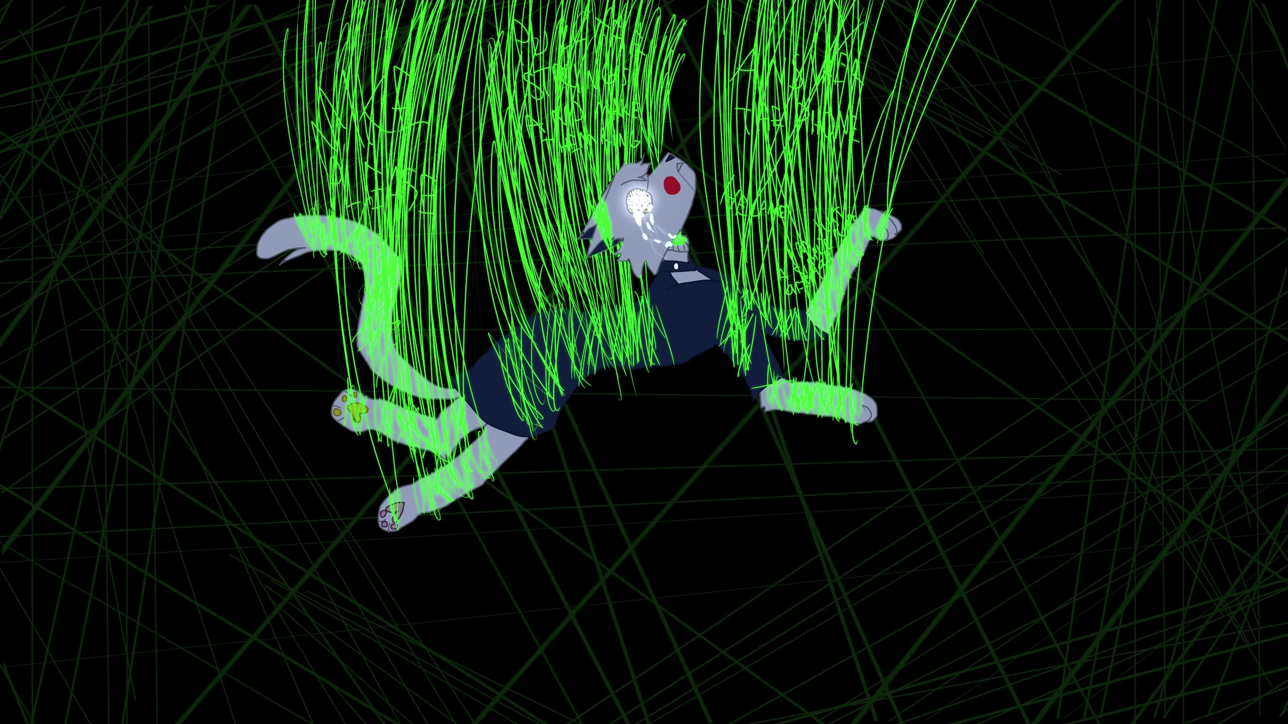 another cat spamton art | Fandom