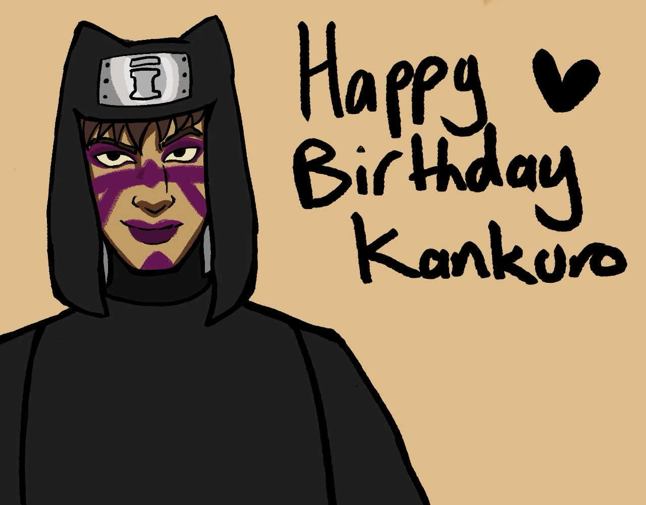 My fav Kankuro- (His bday was on the 15th) | Fandom