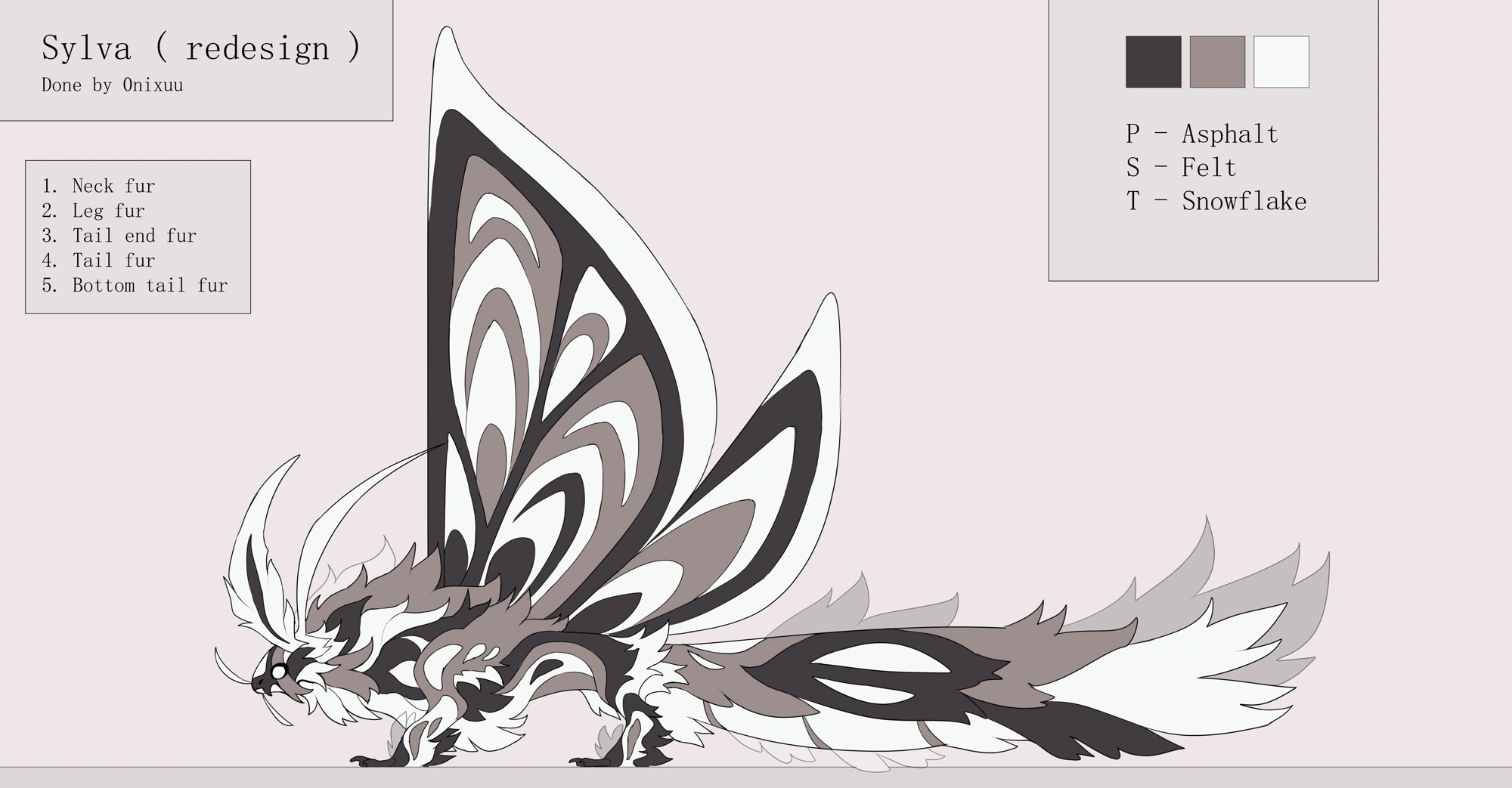 Omg a Sylva redesign popped up discord! It looks so fluffy and cute ...
