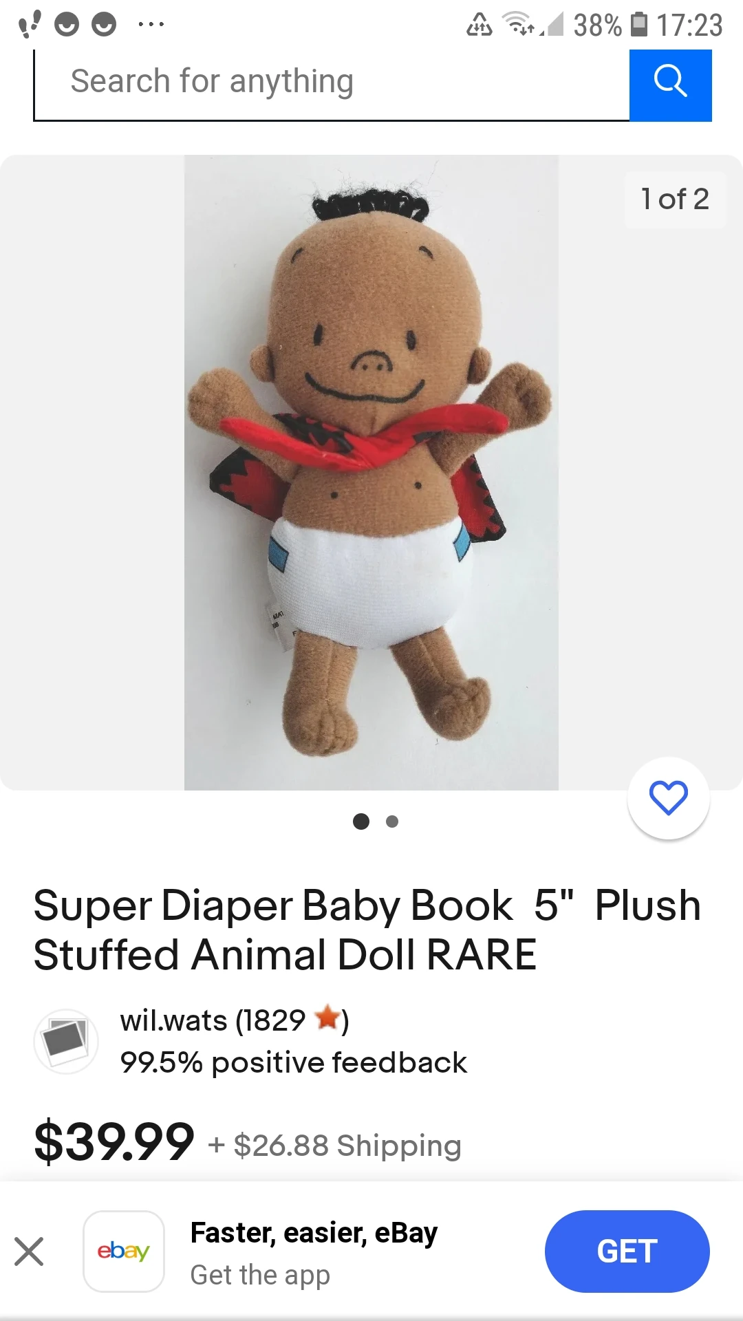 I just found the super diaper baby plushy!!!!!! | Fandom