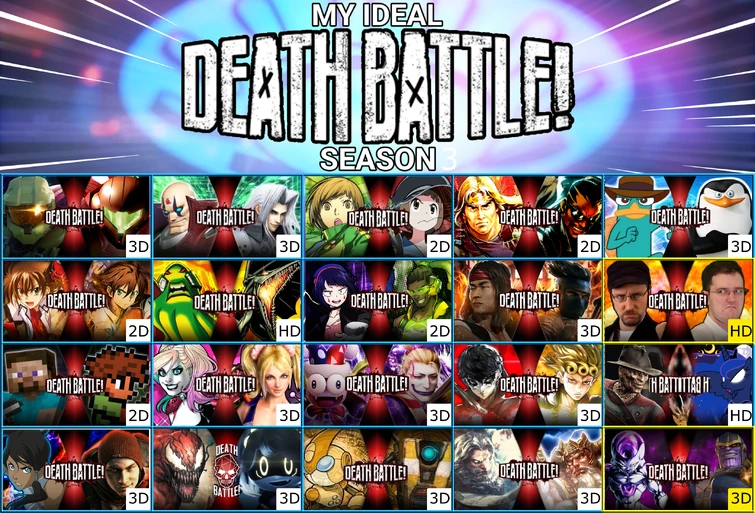 Fan Made DEATH BATTLE Season 3 | Fandom