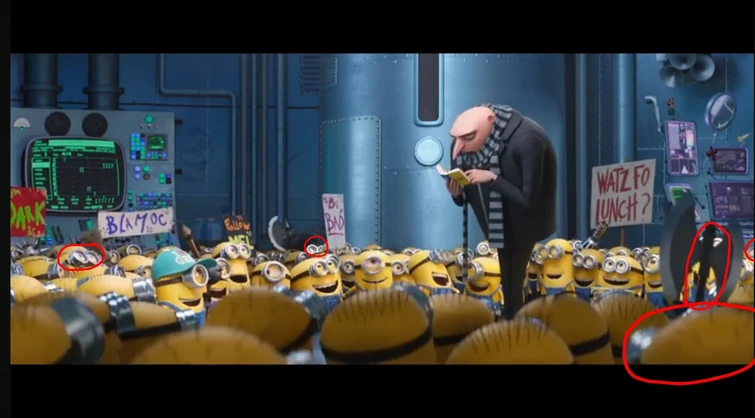 Did you know in this scene, a lot of the Minions seem to be doing the ...